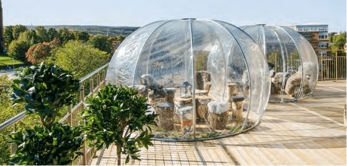 CARPA GEODÉSICA PVC – Eventos MilMar